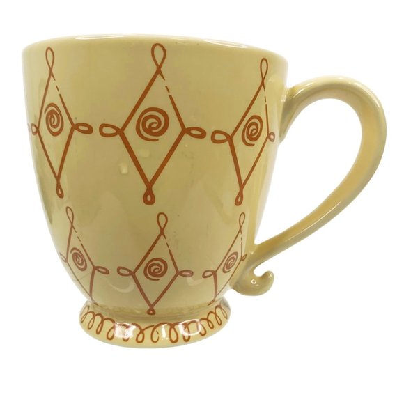 Starbucks | Kitchen | Starbucks 204 Yellow Swirly Princess Coffee Mug ...